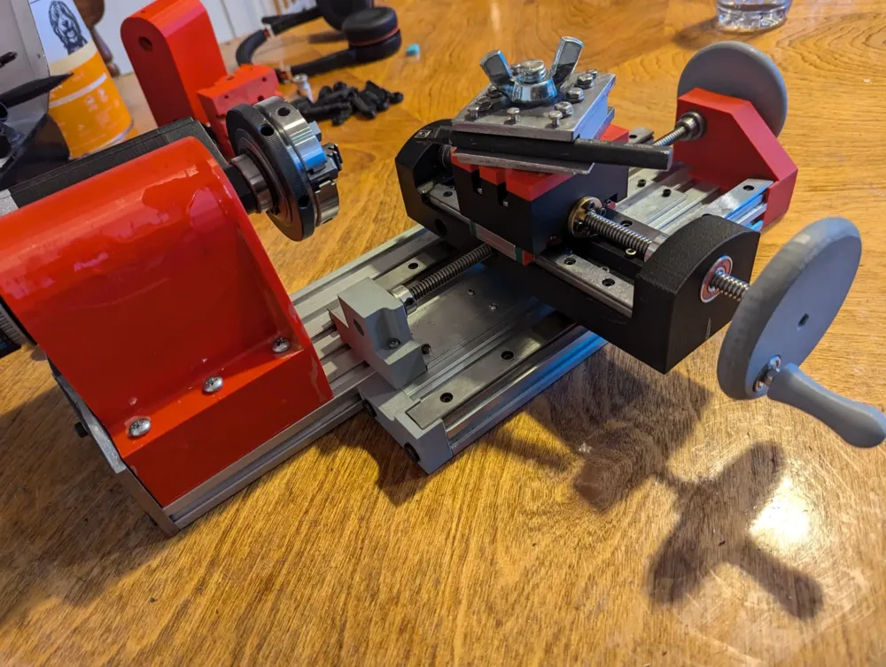 Miniature Lathe by user_3477397279 MakerWorld: Download Free 3D Models