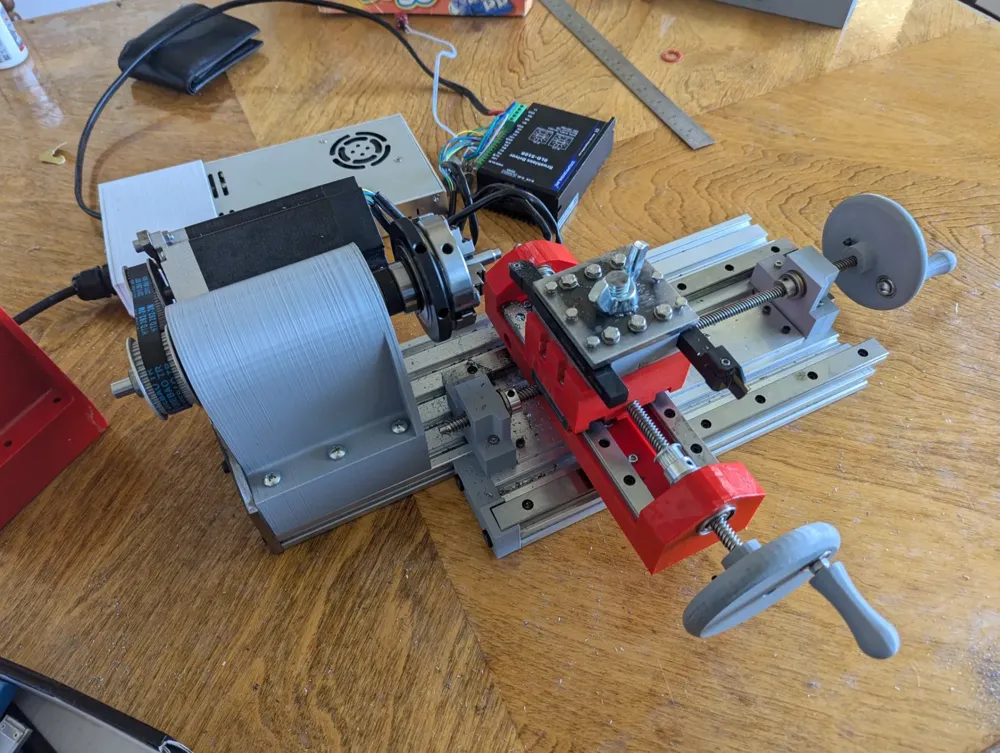 Miniature Lathe by user_3477397279 - MakerWorld