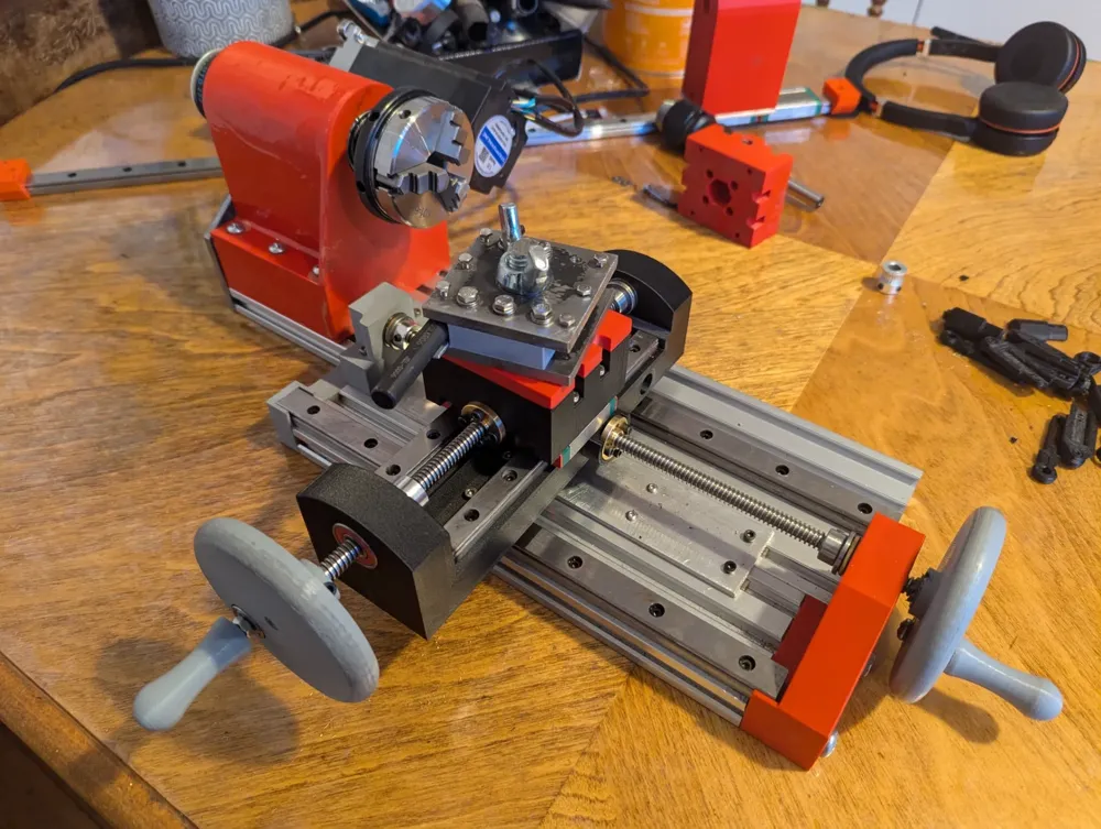 Miniature Lathe by user_3477397279 MakerWorld: Download Free 3D Models