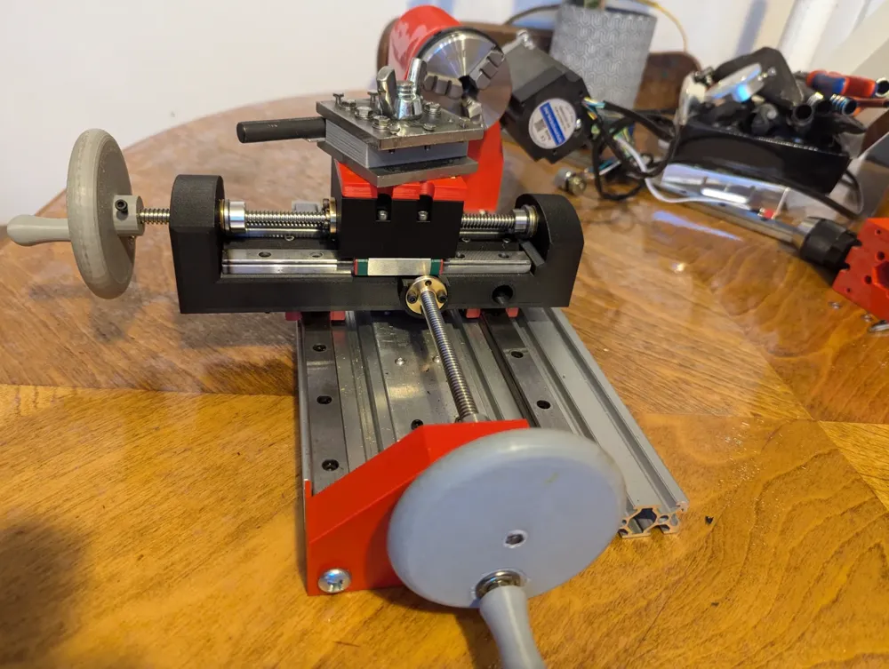 Miniature Lathe by user_3477397279 MakerWorld: Download Free 3D Models