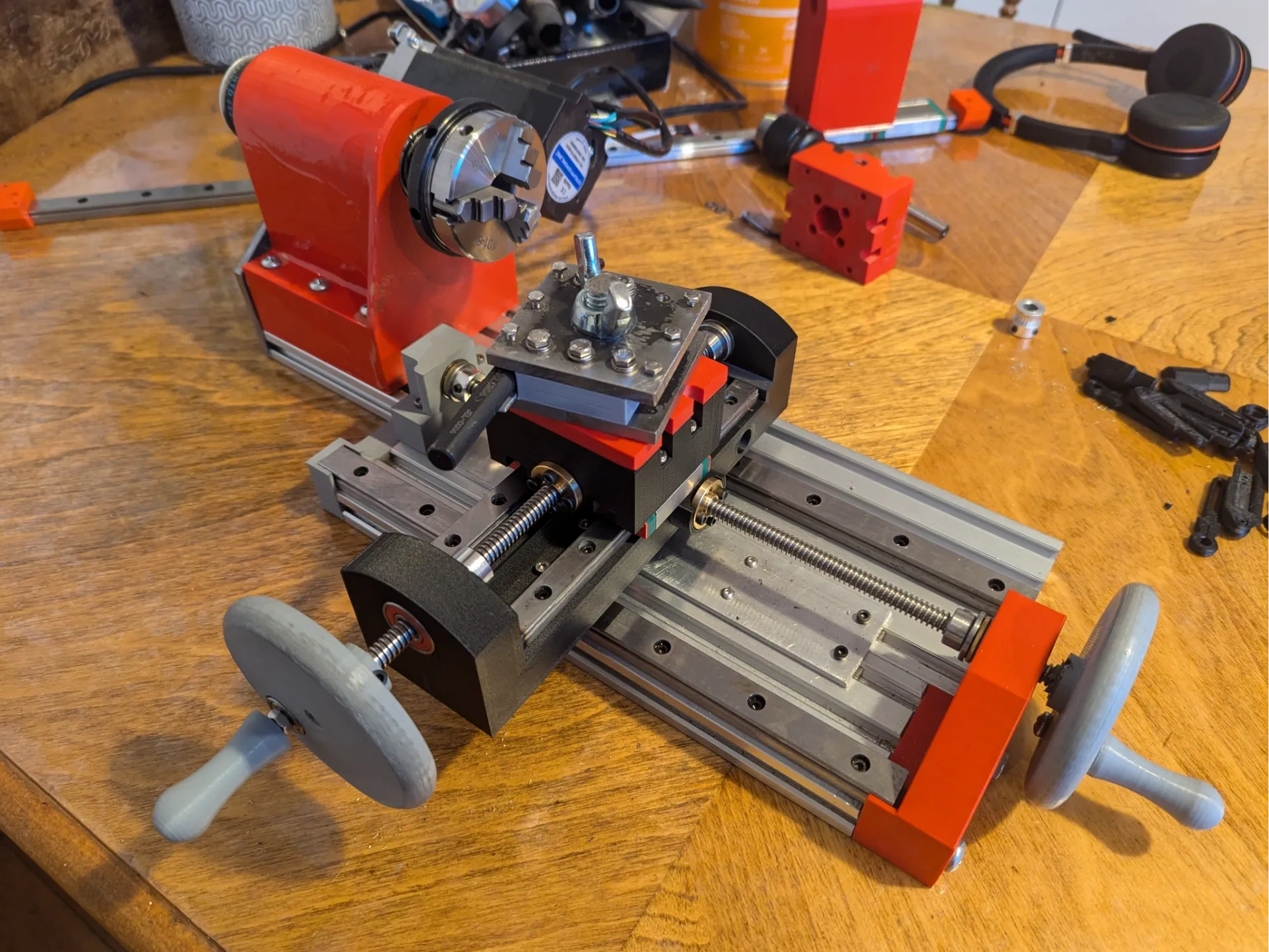 Miniature Lathe by user_3477397279 - MakerWorld