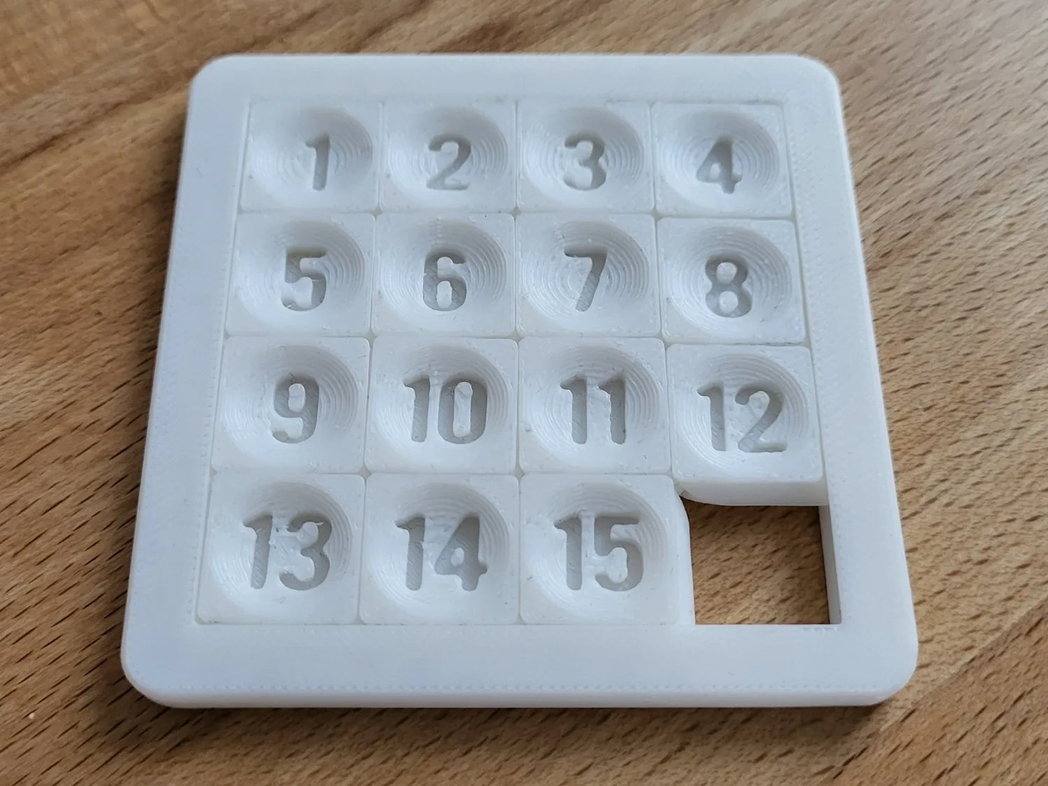 Four-Digit Sliding Puzzle Remixed by HeiOneDj - MakerWorld