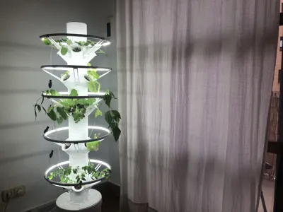 Modular Hydroponic Tower Garden Remixed by ekoscape MakerWorld ...
