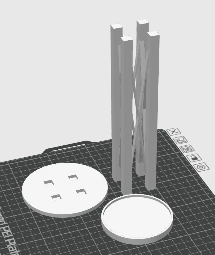 Xiaomi Surveillance Camera Mount by Feng - MakerWorld