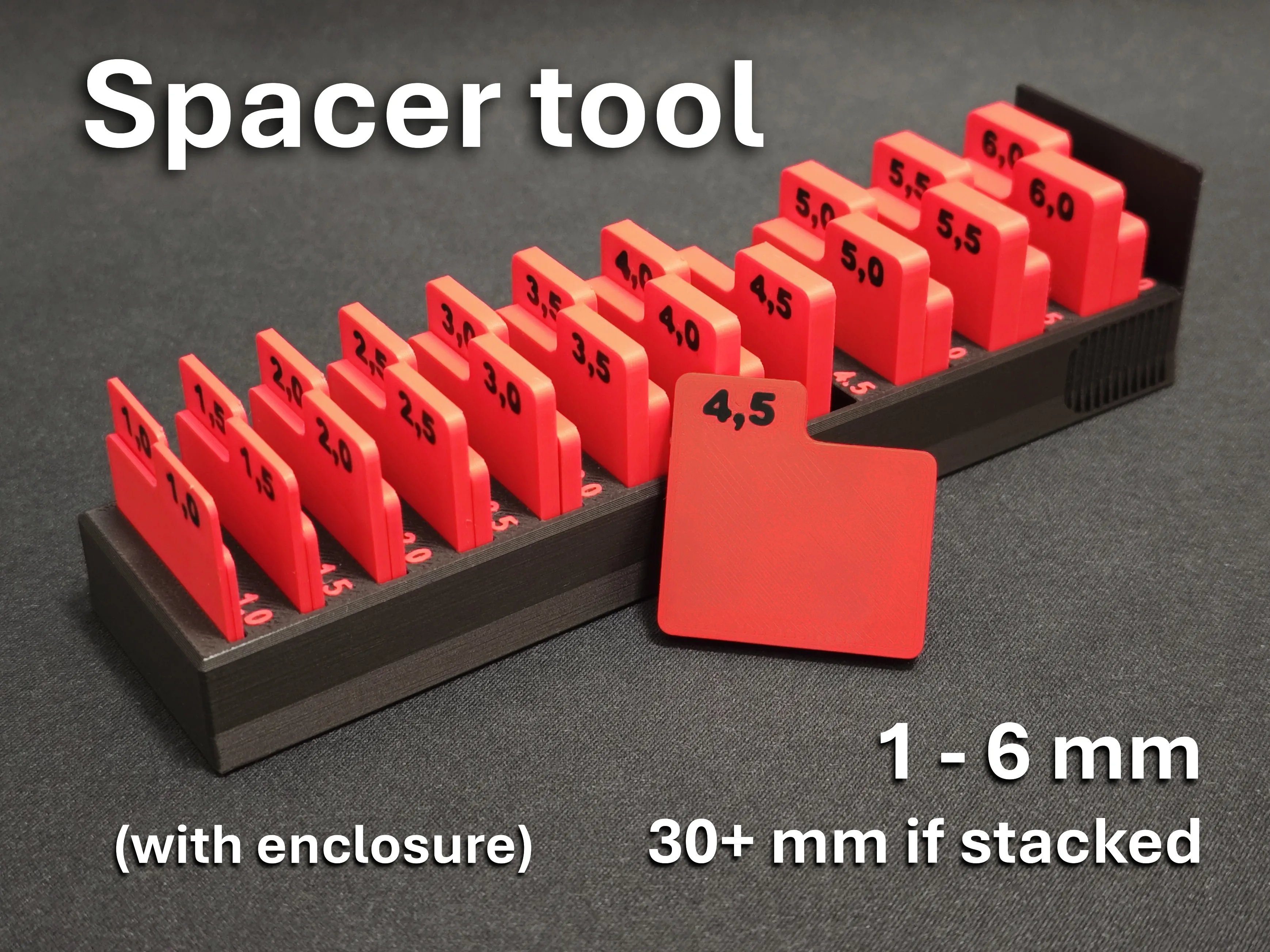 Radius gauge tool (inner/outer) (UPDATED) - Free 3D Print Model ...