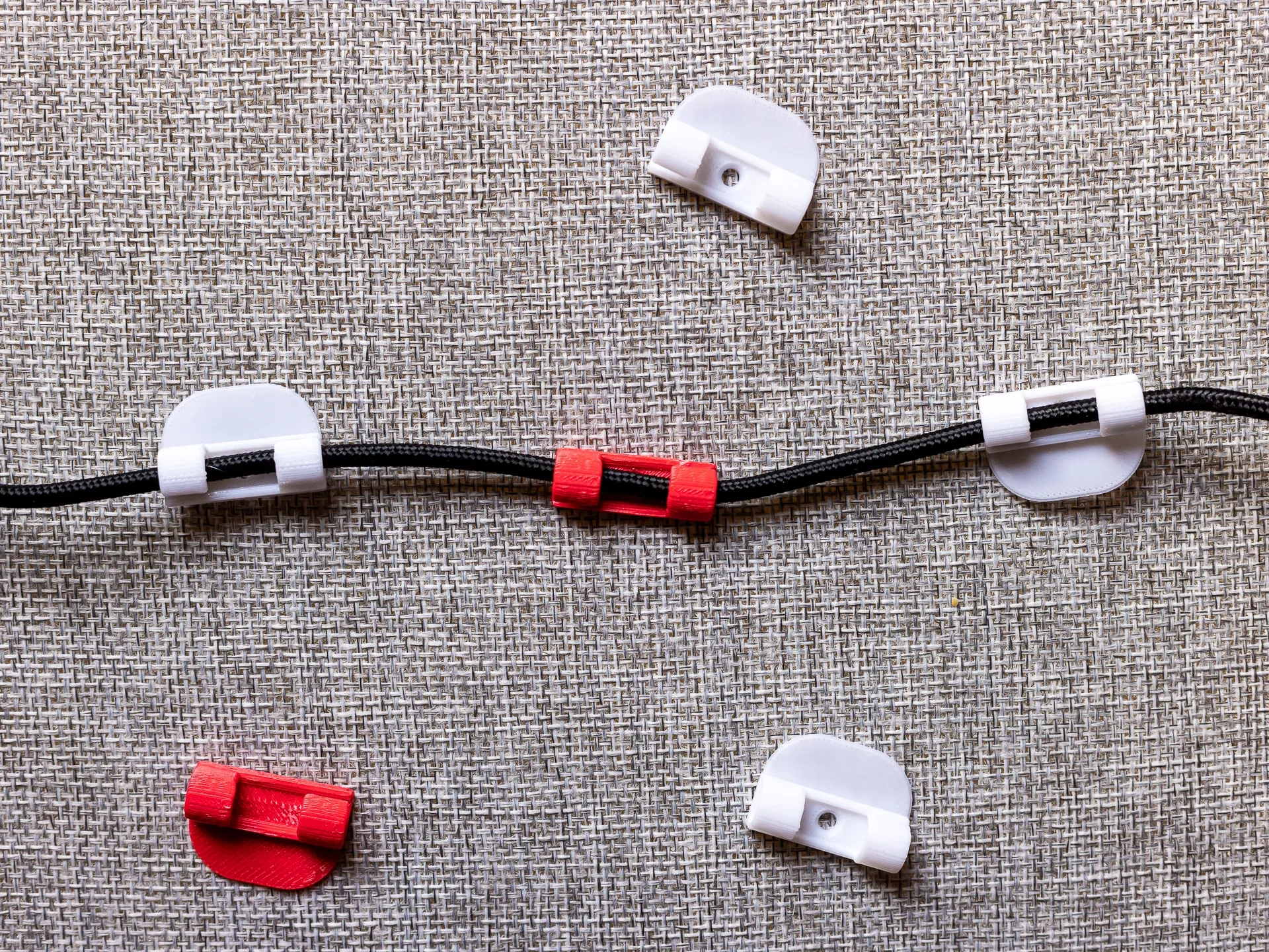 Wire Cable Clip | No Drilling Required | Fits Baseboard Gaps | Various ...