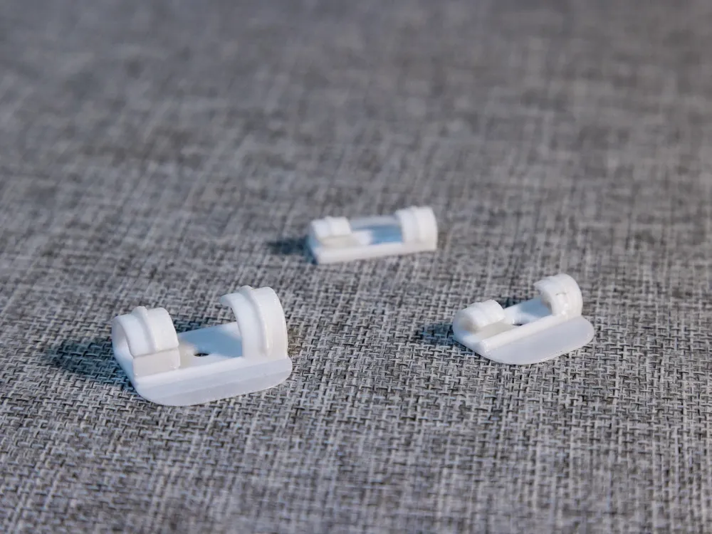 Wire Cable Clip | No Drilling Required | Fits Baseboard Gaps | Various ...