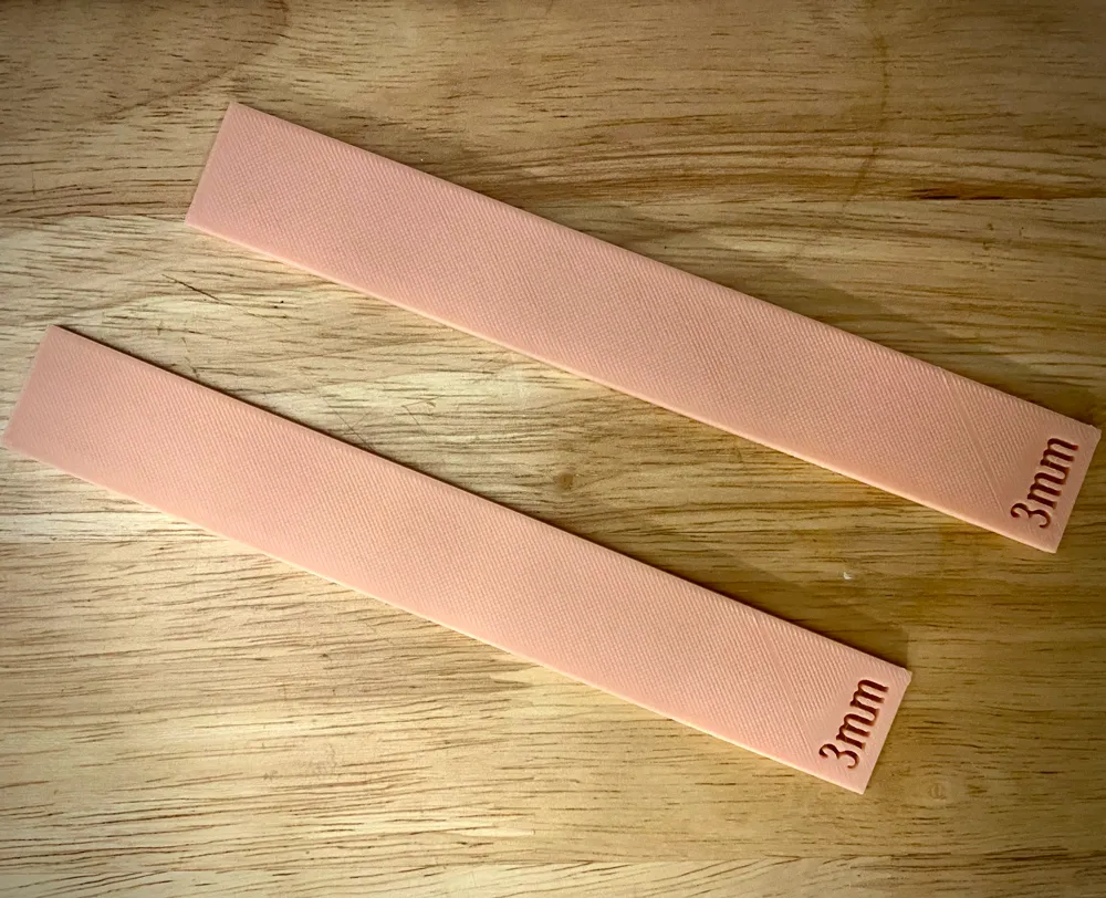 3mm Depth Guides For Polymer Clay by Spike Freeman MakerWorld: Download Free 3D Models