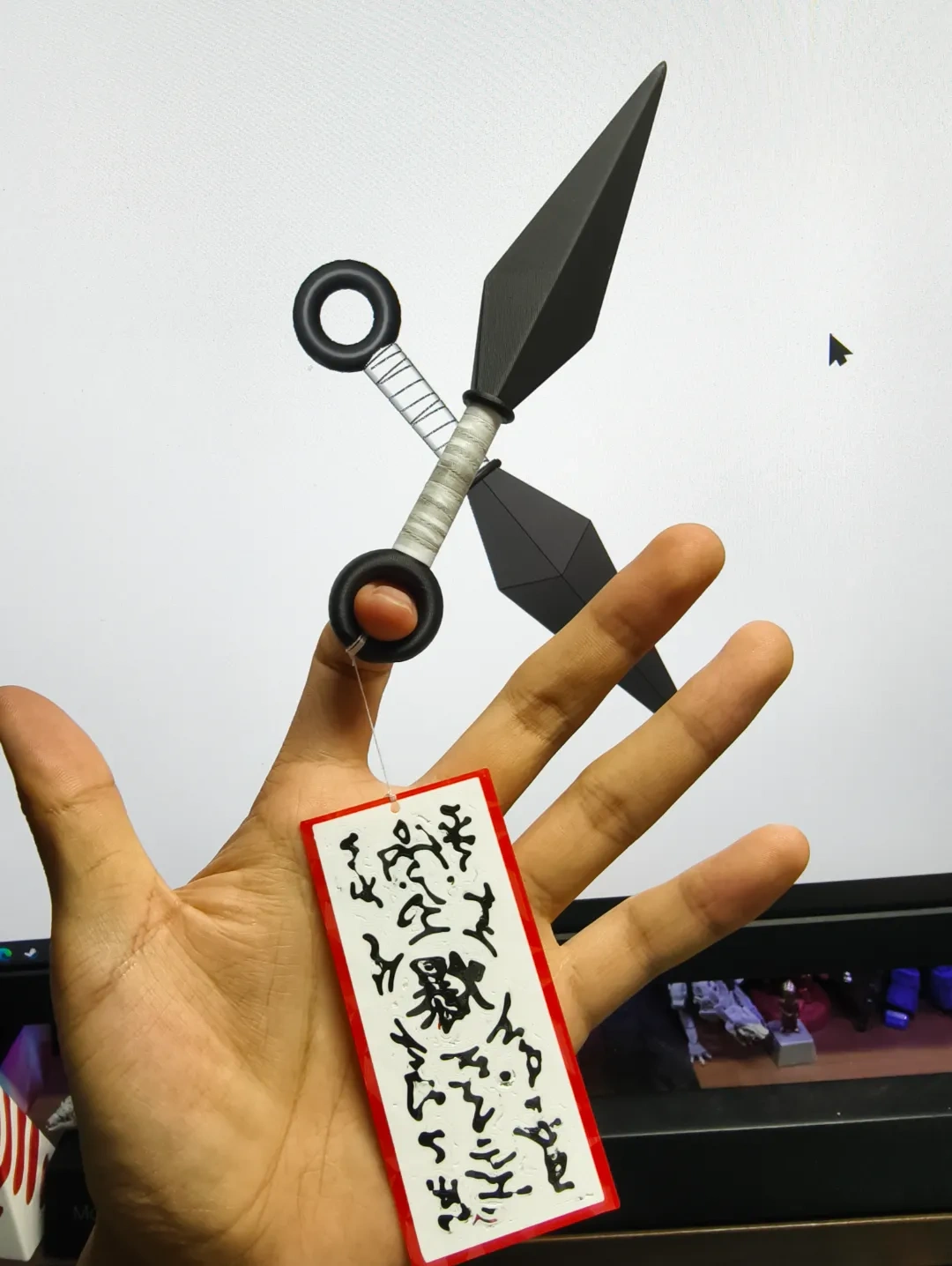 Naruto Explosive Tag Kunai by 霹雳火 MakerWorld: Download Free 3D Models