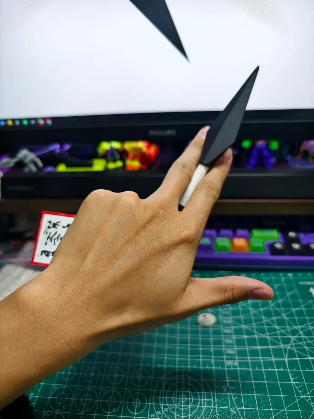 Naruto Explosive Tag Kunai by 霹雳火 MakerWorld: Download Free 3D Models