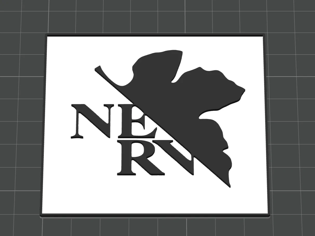Neon Genesis Evangelion NERV logo trinket (12g, 25 minutes) by Phantom ...