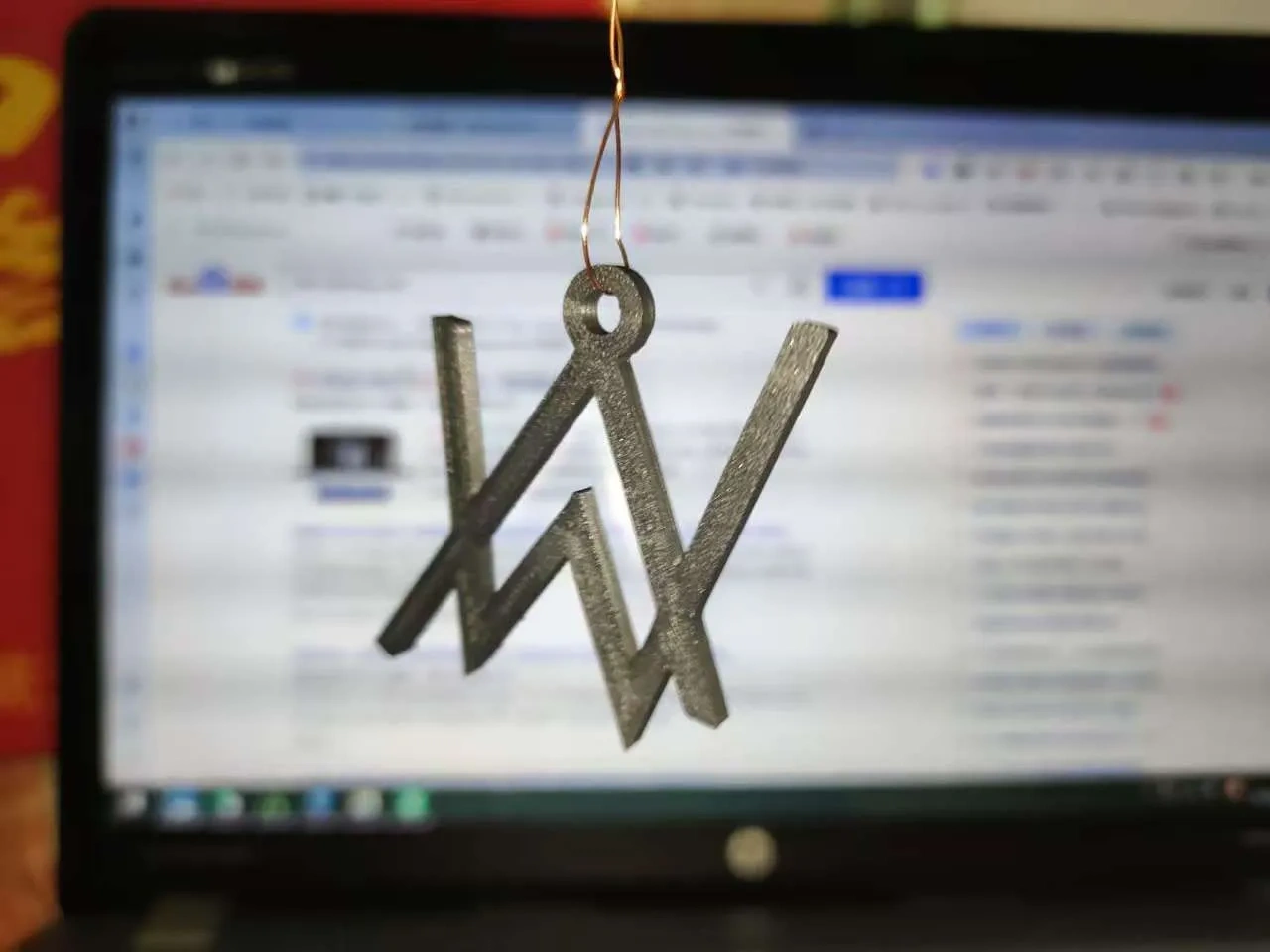 Alan Walker Logo Keychain by user_3510565145 - MakerWorld