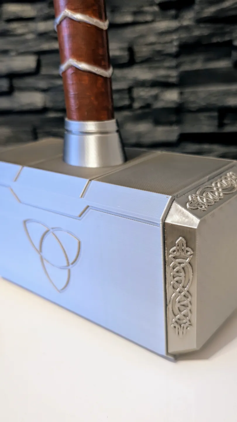 Thor's Hammer Mjölnir - Free 3D Print Model - MakerWorld