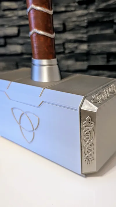 Thor's Hammer Mjölnir by Sebastian MakerWorld: Download Free 3D Models