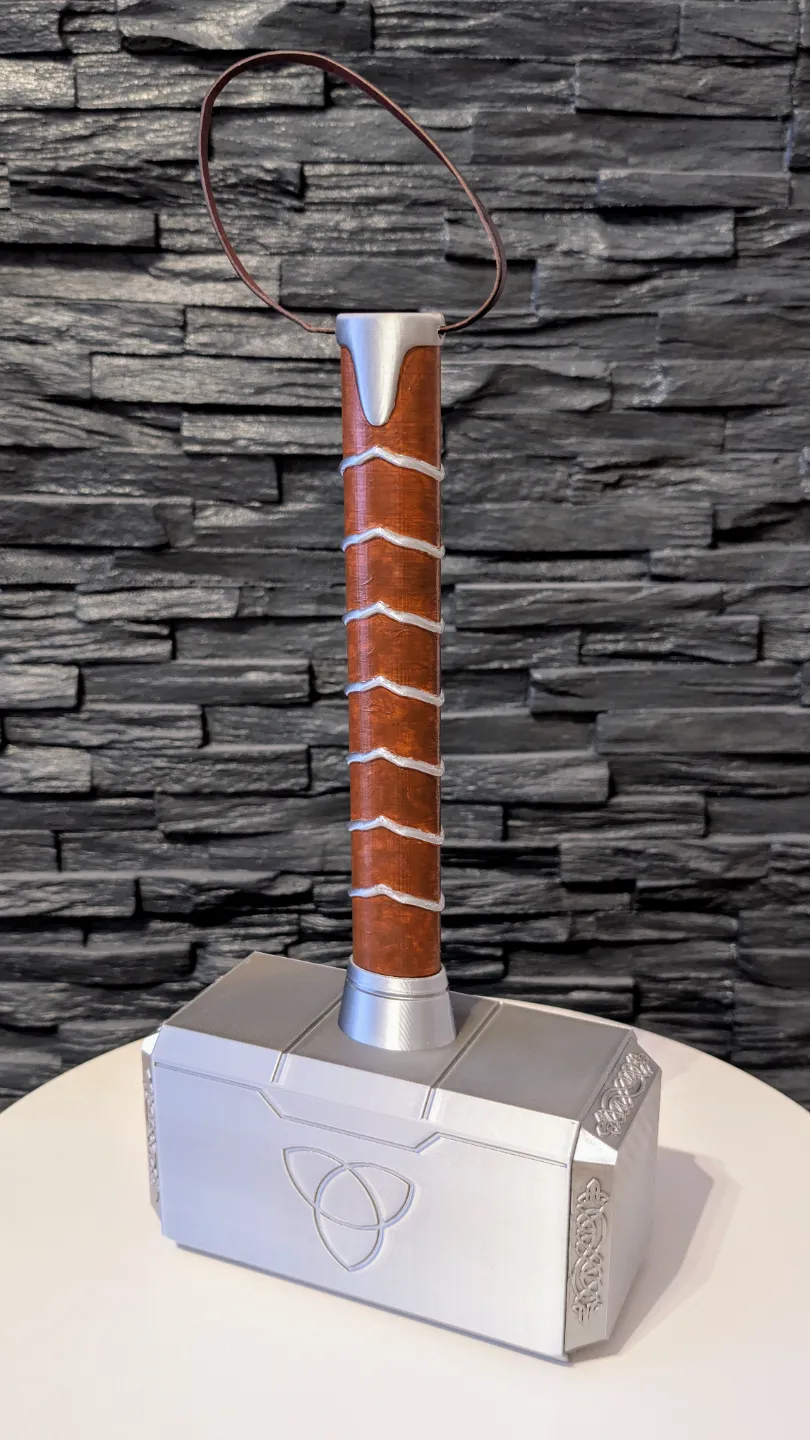 Thor's Hammer Mjölnir by Sebastian MakerWorld: Download Free 3D Models
