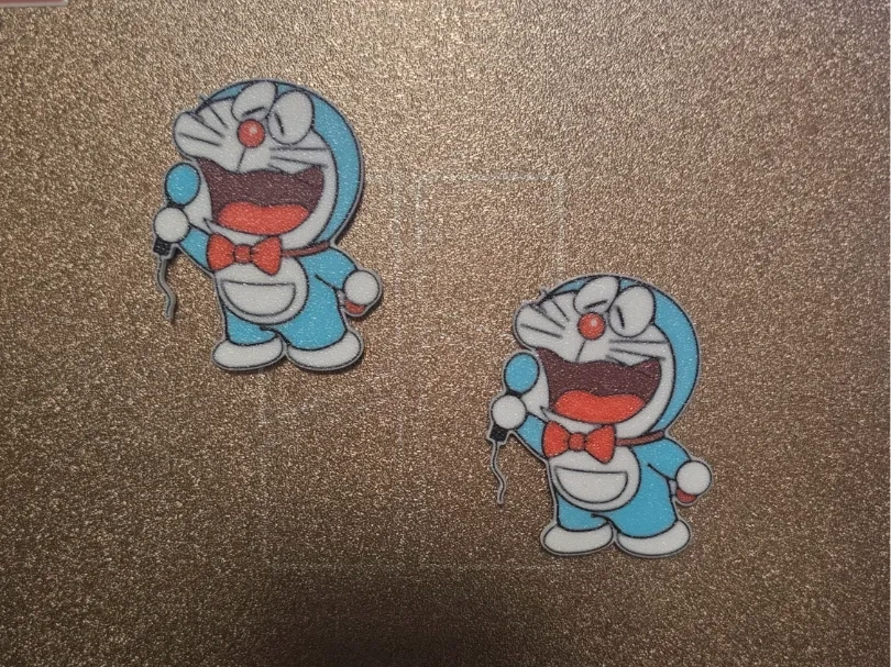 Doraemon Fridge Magnets (4-color print, 5-color effect) by 狂飙di小猪 ...