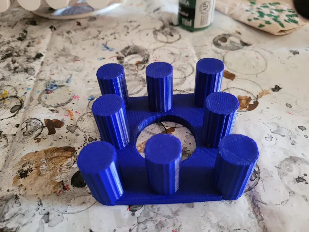 Mini holder for batch painting by Necromancer Fluffy - MakerWorld