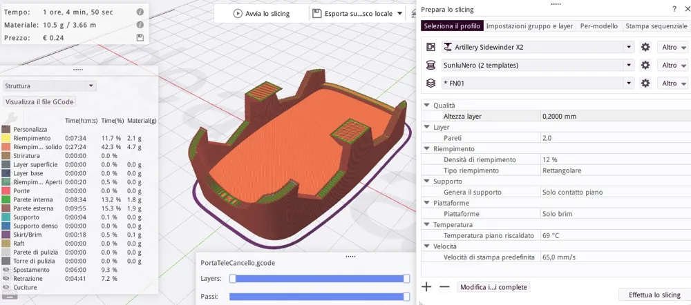 Car remote control holder - BFT remote control - Free 3D Print Model ...
