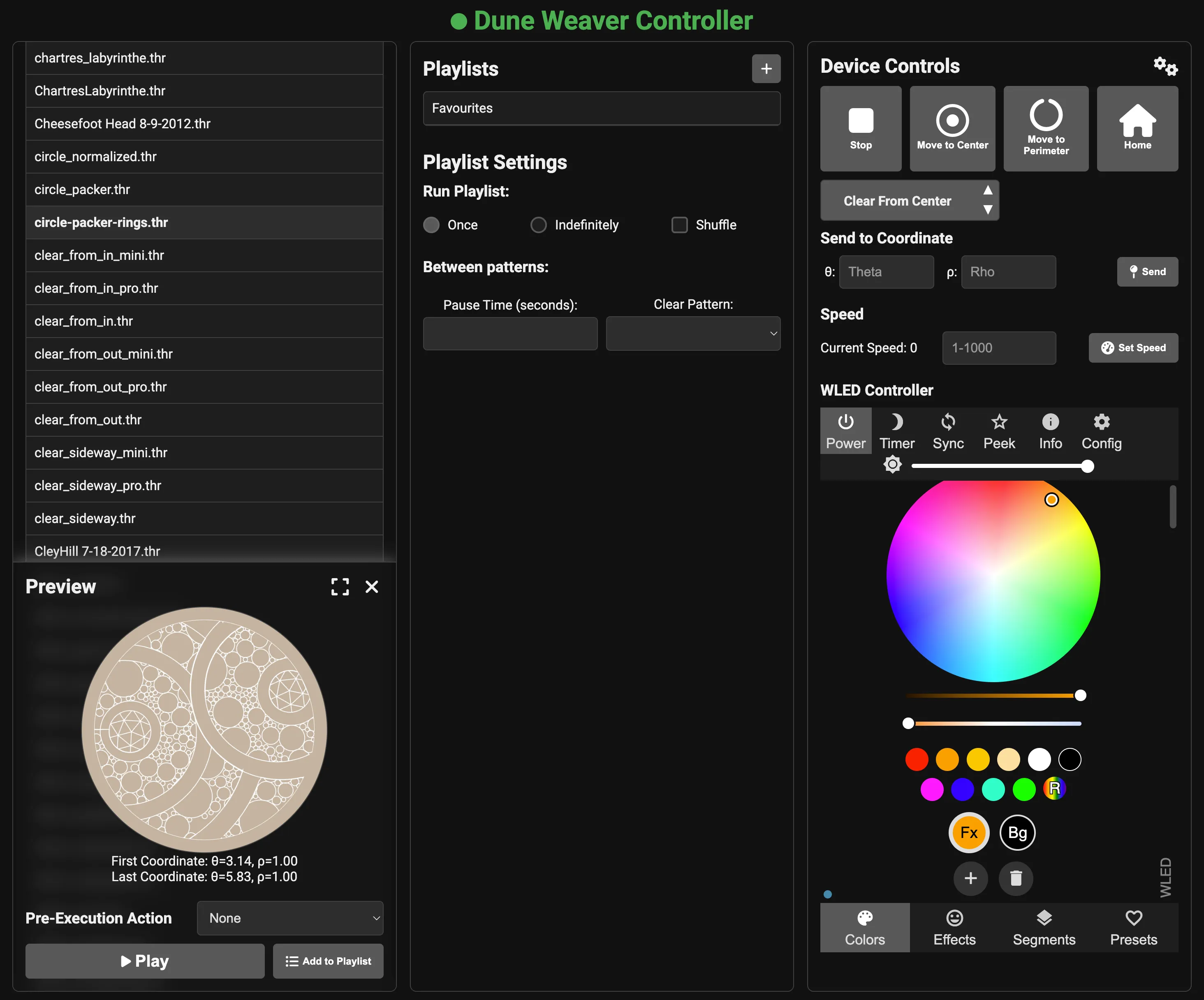 Dune Weaver Sand Table - Enclosed Ombonad Version Remixed by Thom Koopman MakerWorld: Download ...