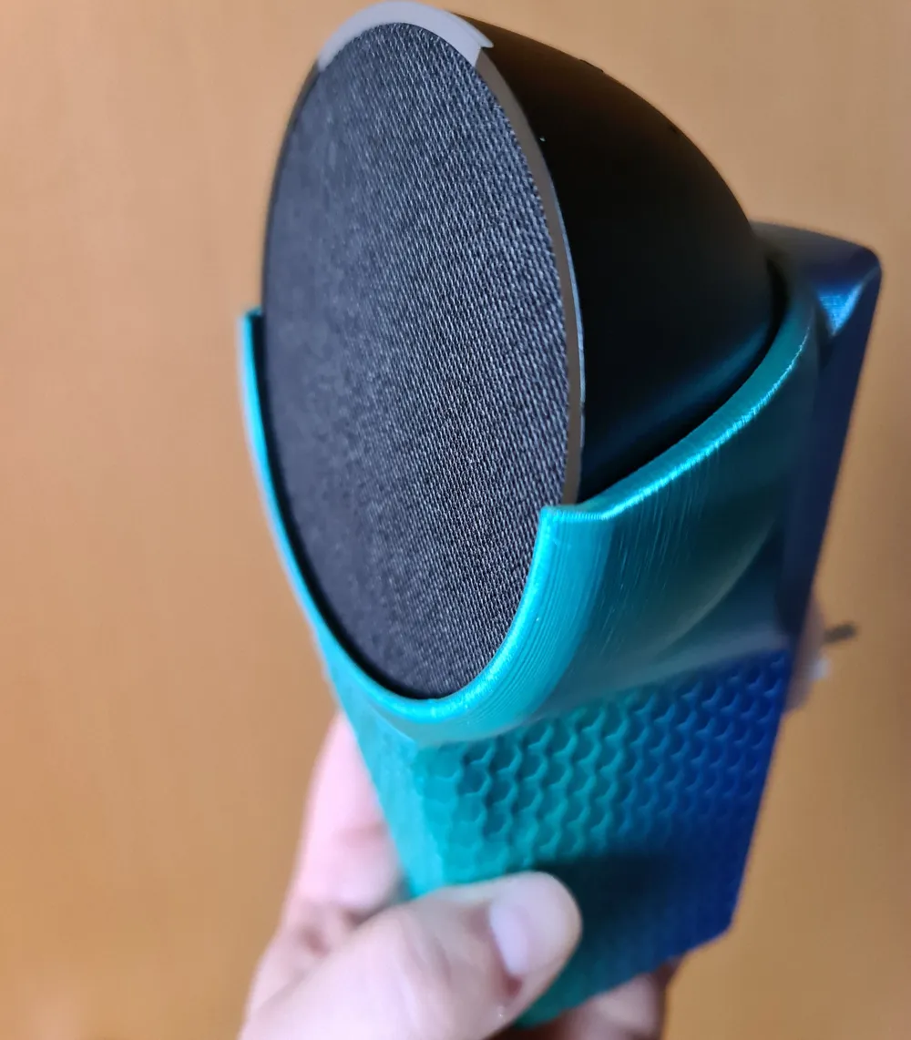 amazon echo pop socket mount (easy print) by HEDO 3D MakerWorld ...