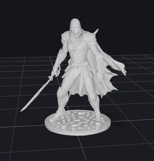 持剑骑士 来自 Dreammaker MakerWorld：免费下载 3D 模型