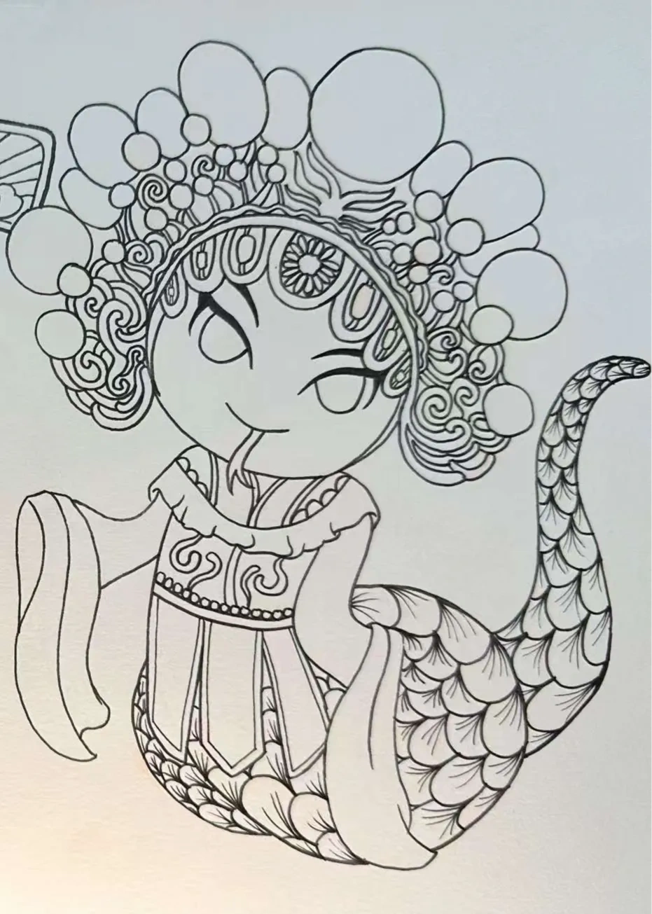 New Year Snake Bride Window Decoration by user_1059943945 - MakerWorld