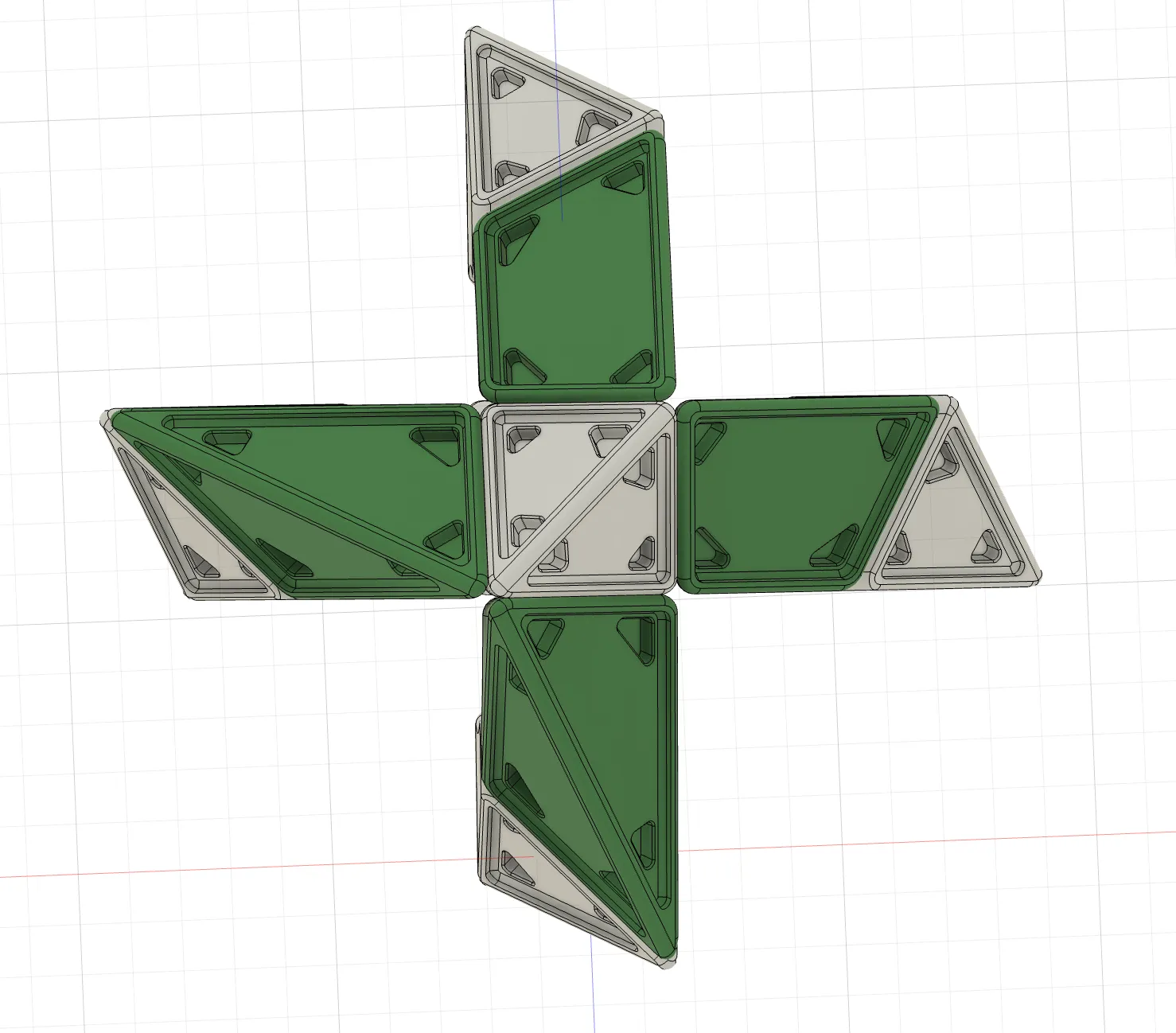 Axis Cube Tile (Fully-3D Printed) - Free 3D Print Model - MakerWorld