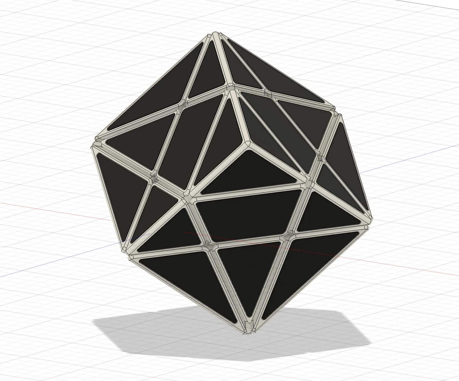 Axis Cube Tile (Fully-3D Printed) - Free 3D Print Model - MakerWorld