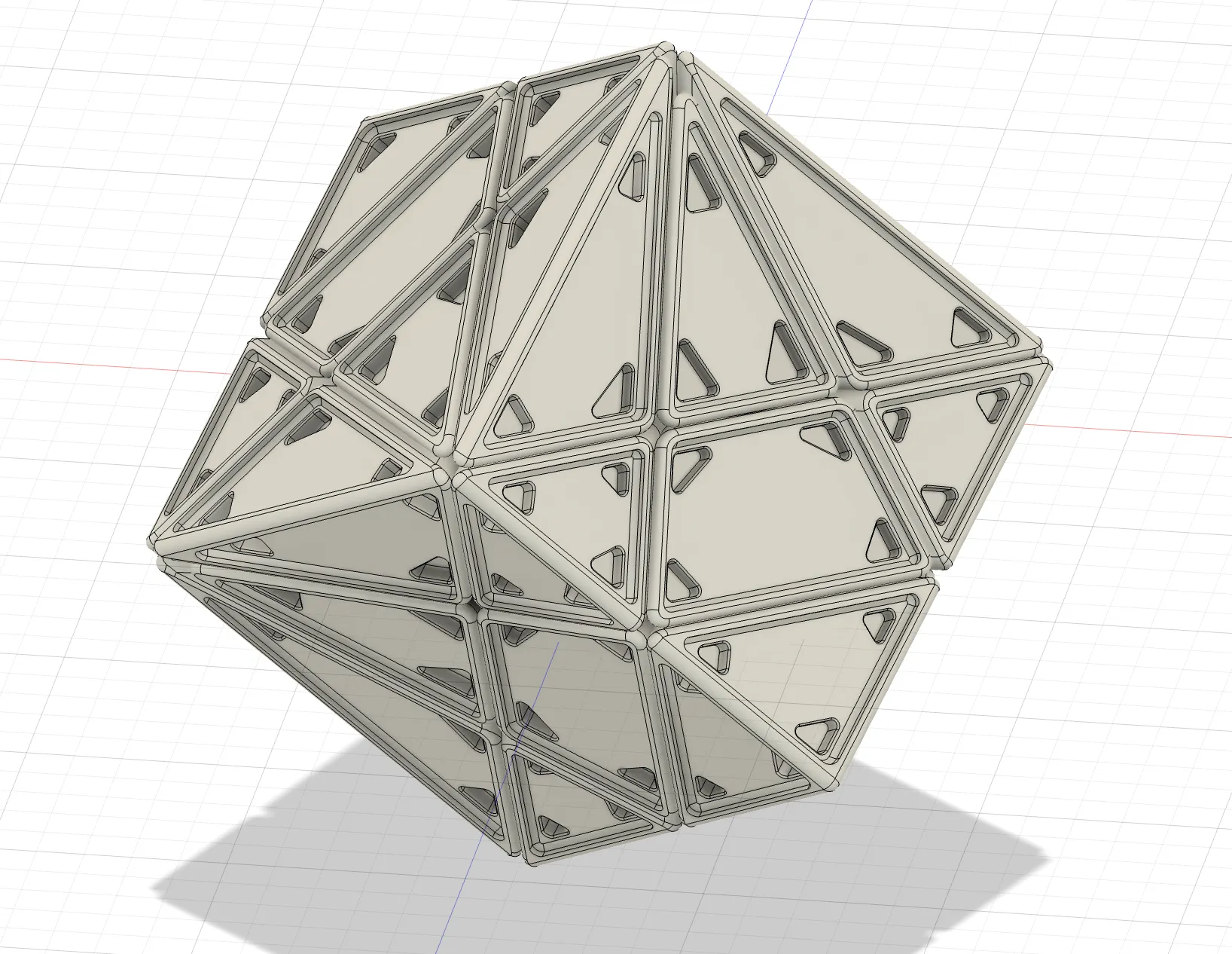 Axis Cube Tile (Fully-3D Printed) - Free 3D Print Model - MakerWorld