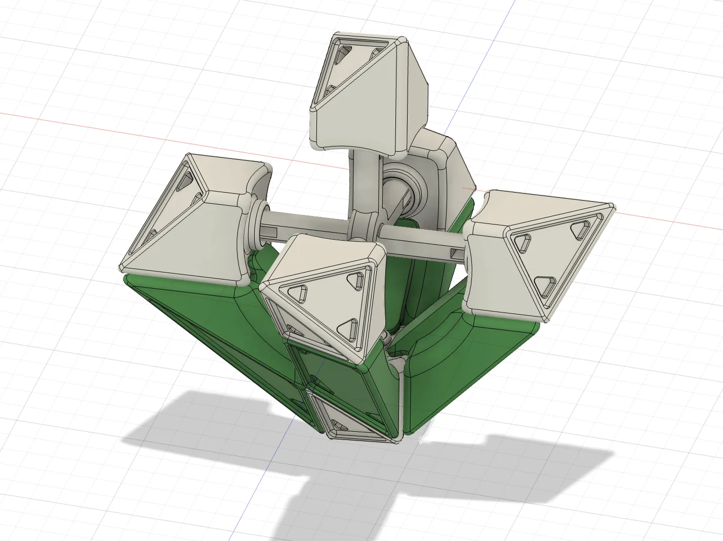 Axis Cube Tile (Fully-3D Printed) by CZJ Studio MakerWorld: Download ...