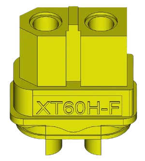 Protective case for XT60H-F connectors (female) by user_3158363233 MakerWorld: Download Free 3D ...