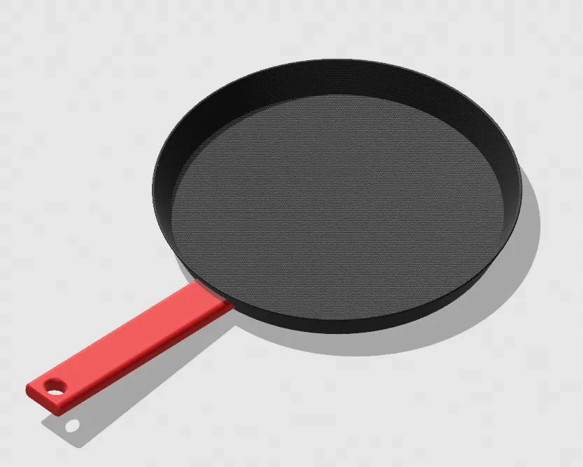 Children's Toy Frying Pan - Print in Place by user_1573571736 - MakerWorld