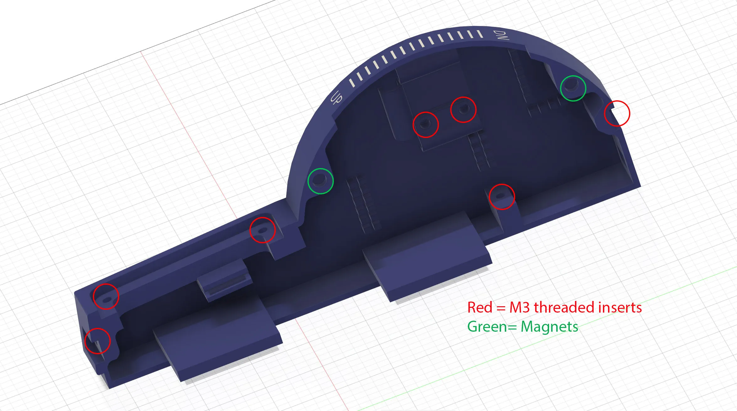 Thrustmaster TCA Quadrant Trim Wheel Extension - Free 3D Print Model ...
