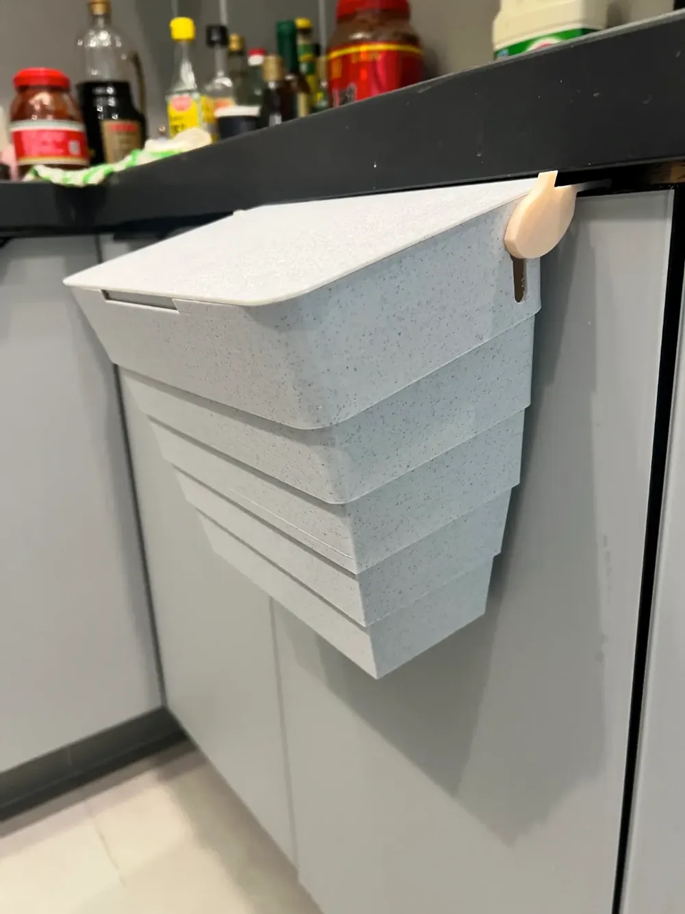 Kitchen Folding Hook Trash Can by 松先生 - MakerWorld