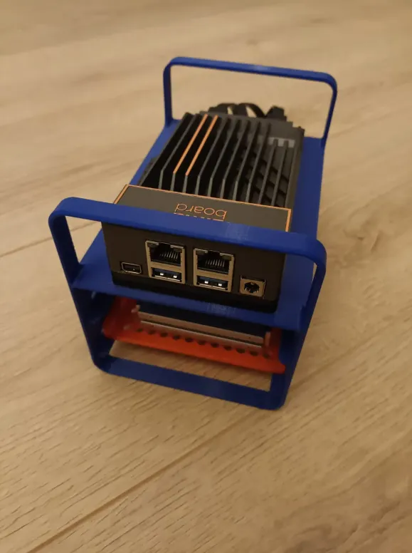 ZimaBoard 2 Bay HDD Stand Remixed by zangaby - MakerWorld