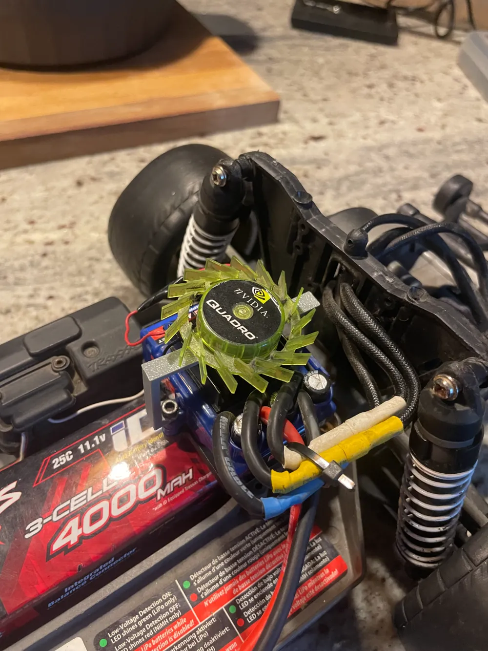 Nvidia Quadro FX 3500 fan to Traxxas VXL-3s adapter by ender3mother ...