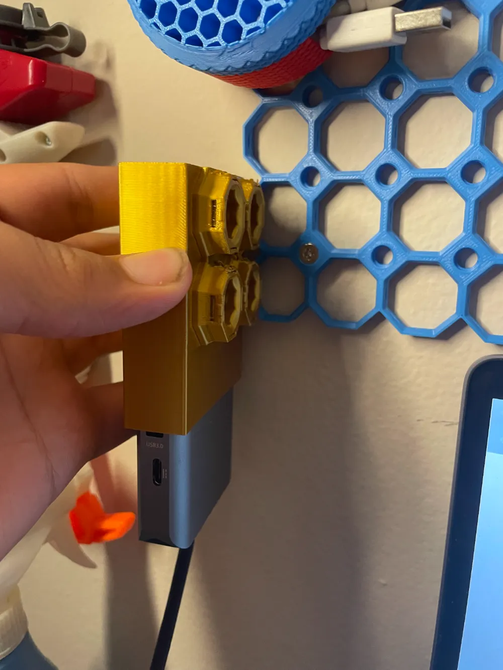 Macbook Adapter holder (attachment to Multiboard) by MurphyStyle Create ...