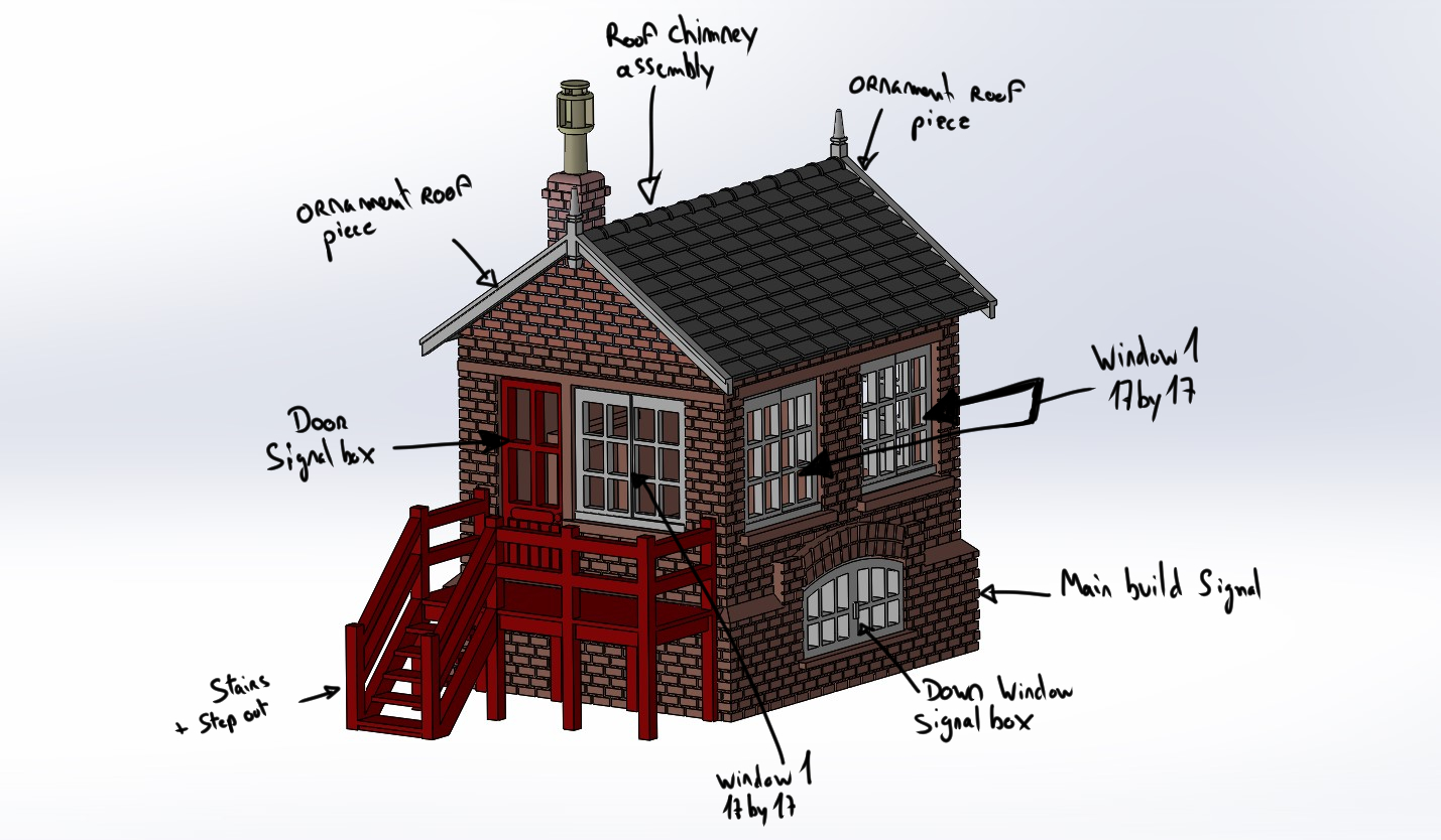 Hogsmeade - Goathland railway station OO gauge - Free 3D Print Model ...