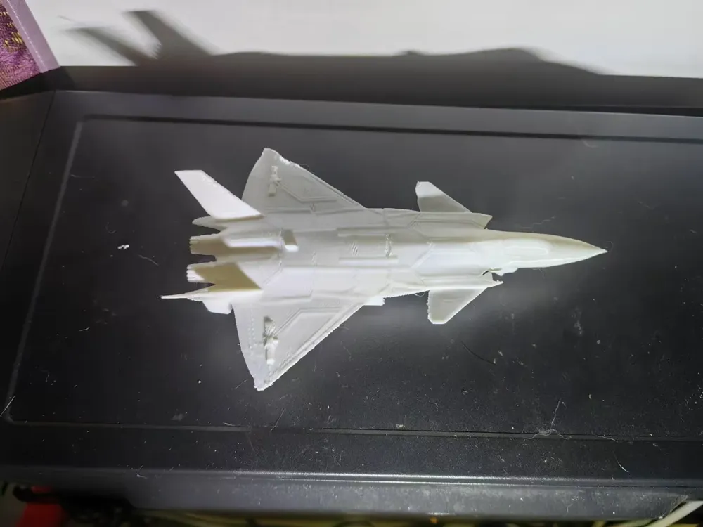 歼20，j20科幻涂装细节版，纹路轮廓拉满 来自 玩具小屋 - MakerWorld