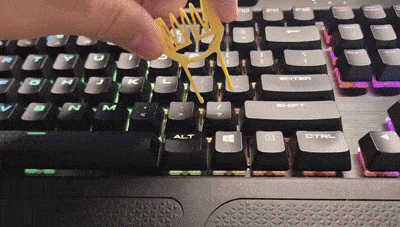 【Quick Print】Keycap Clip/Keycap Remover/One-Handed Keycap Clip/Keycap ...