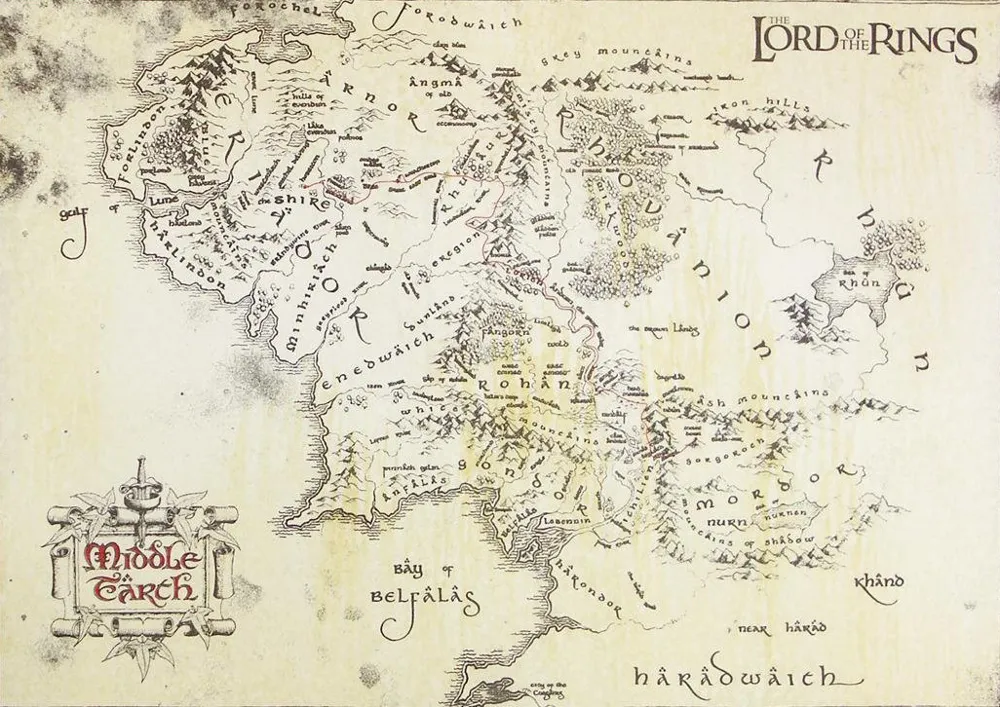 Hue Forge Middle-earth Lord of the Rings by FMV - MakerWorld