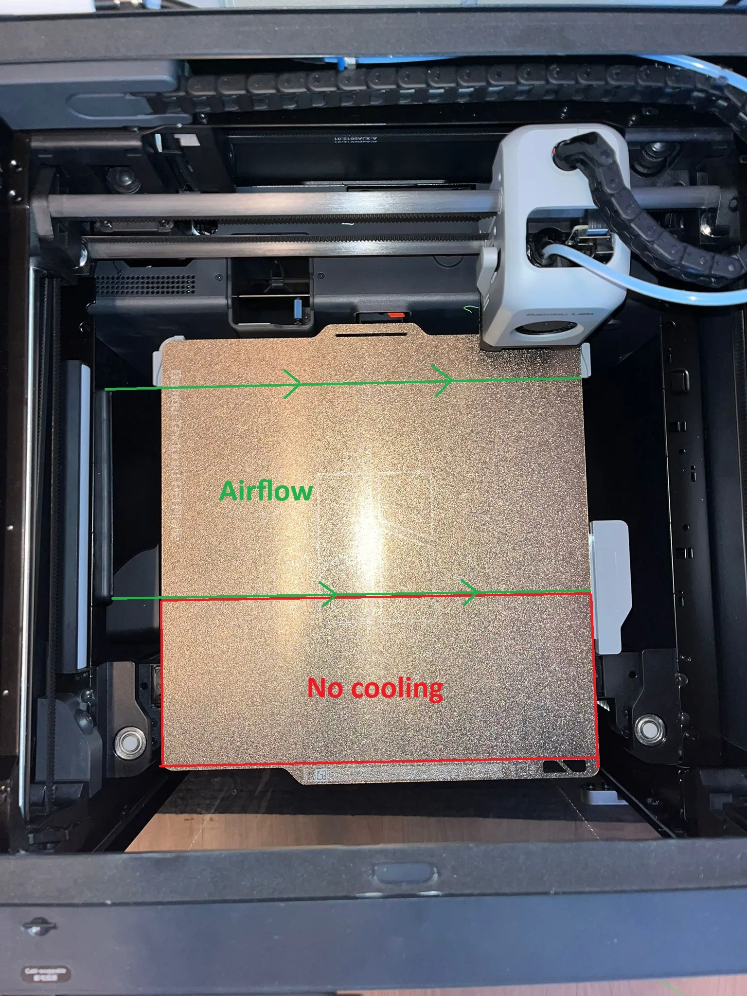 AUX Fan Deflector P1S/X1C - Free 3D Print Model - MakerWorld