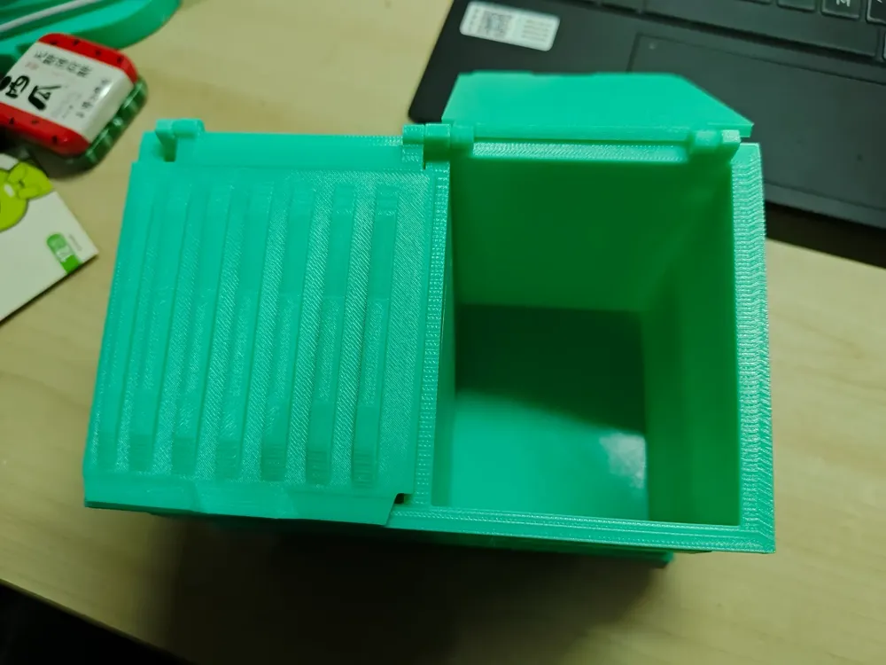 Desktop Trash Can (Storage Box) with Partition by user ...