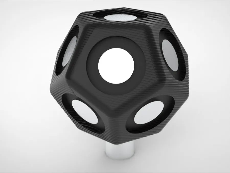 magnetic high reflection spherical body by ZERX MakerWorld: Download ...