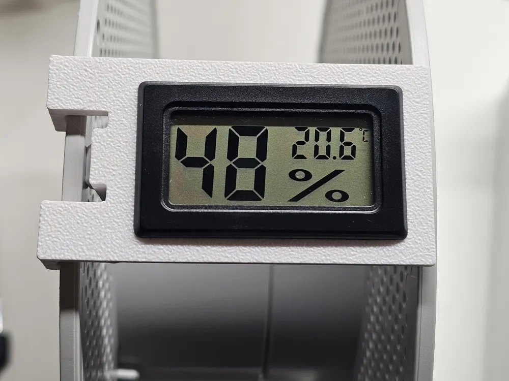 Filament Spool Hygrometer Frame crosswise by gut-drauf - MakerWorld