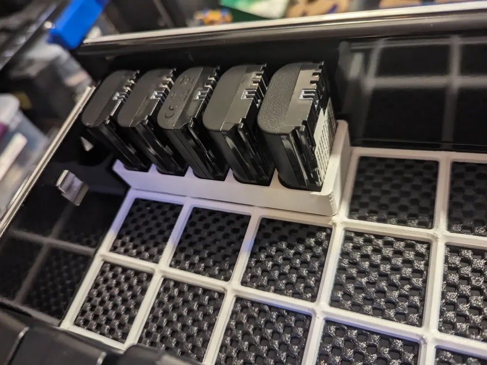 Canon LP-E6 Battery Gridfinity Storage by bartojo MakerWorld: Download Free 3D Models