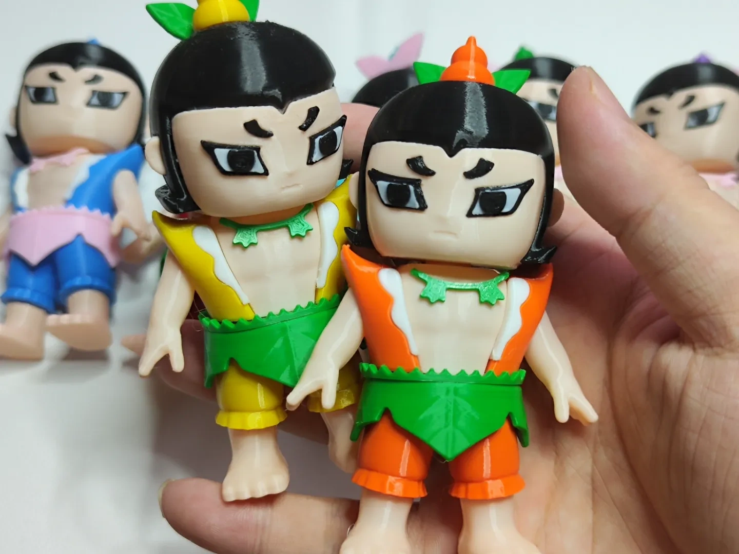 Changfeng 3D's Seven Brothers of Calabash Brothers in full color, pre ...