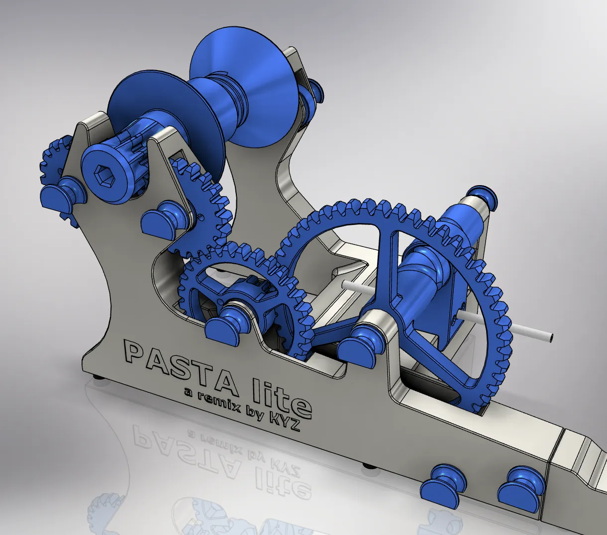 PASTA lite Receiver - a Pastamatic Remix - Free 3D Print Model - MakerWorld
