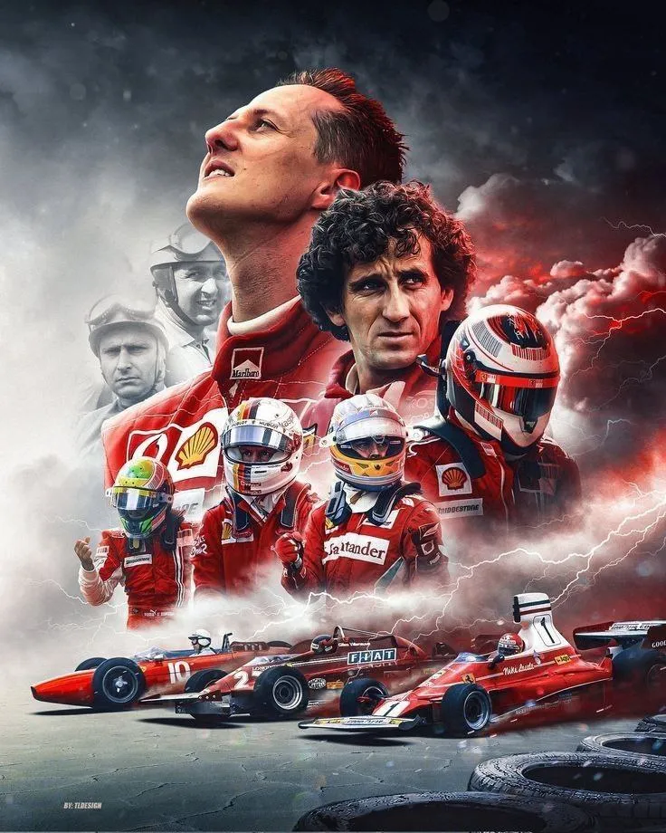 Ferrari Leggend F1 - HueForge by keko MakerWorld: Download Free 3D Models