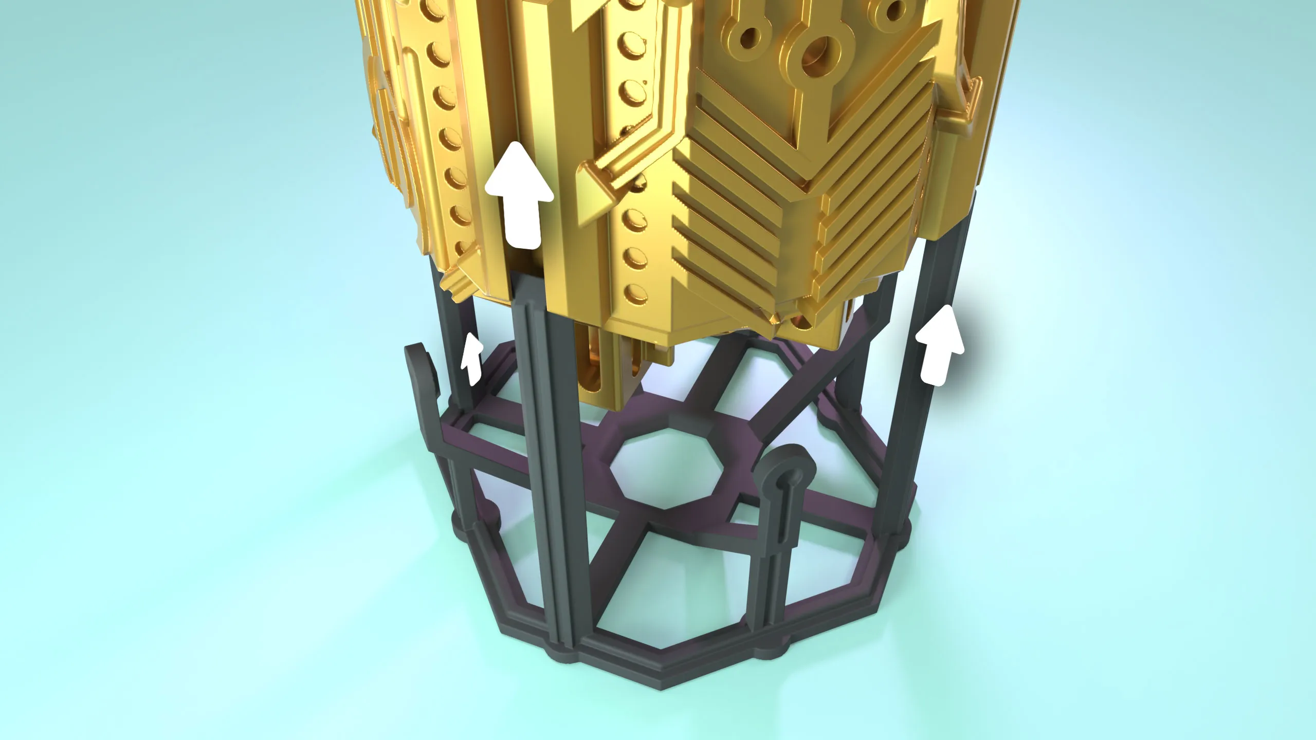Quantum Capsule - SciFi Vault - Free 3D Print Model - MakerWorld